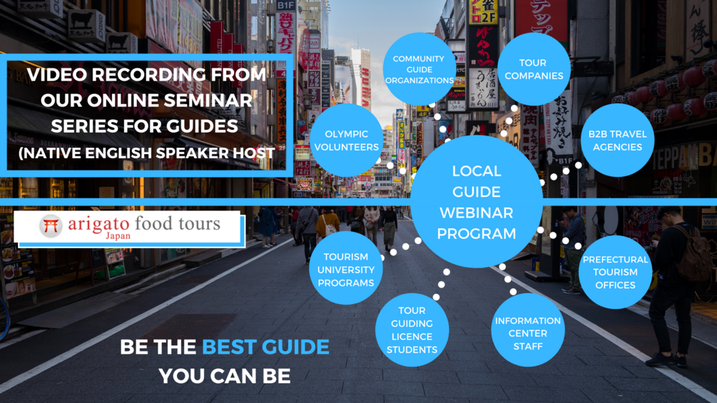 VIDEO RECORDING OF Guide Webinar #2 "Be the best Guide you can be"
