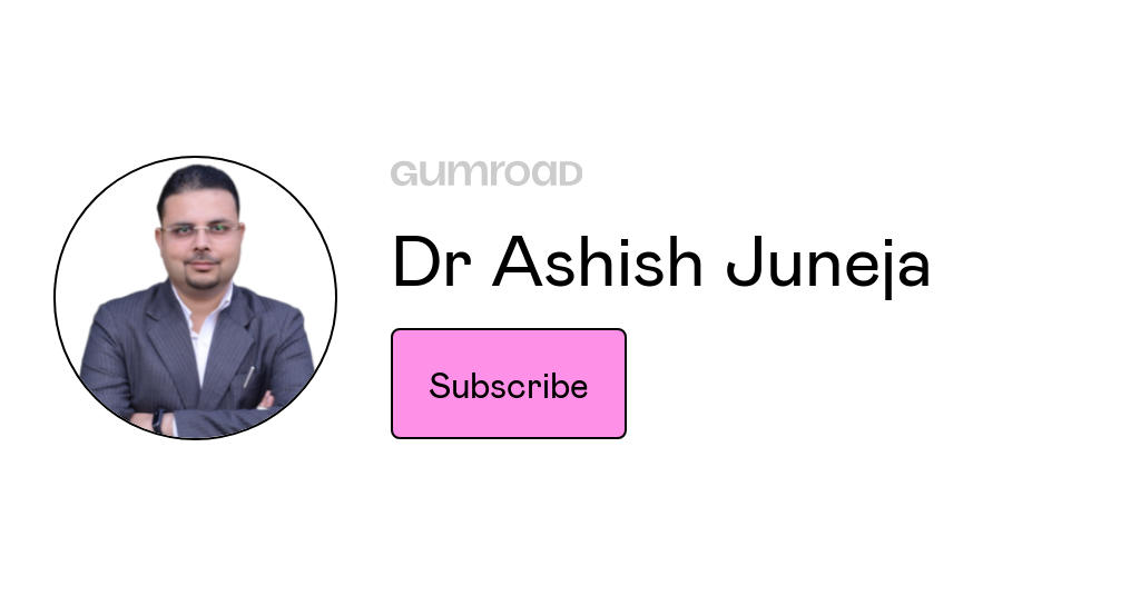 Dr Ashish Juneja