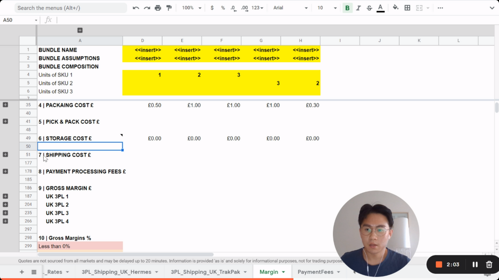 [100% FREE] How to Price, Bundle and Optimize DTC Margin: 1 x Template, 4 x 5-MIN Course videos ...