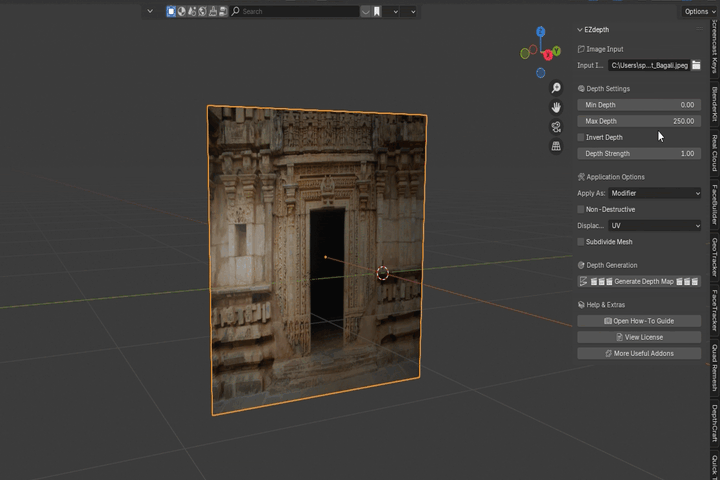 Ezdepth — Ai Depth Map Generator For Blender