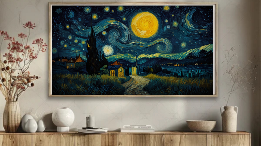 Starry Night Digital Rendition