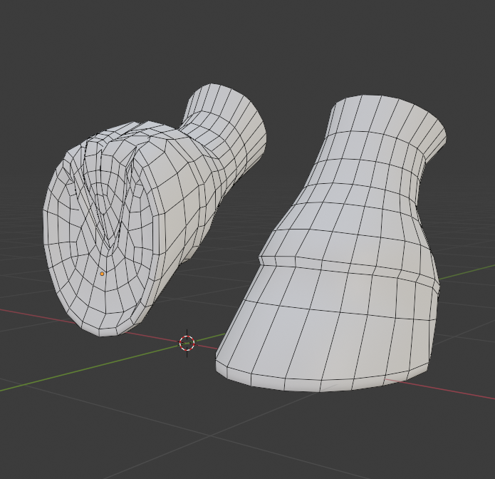 Simple 3D Hoof Model