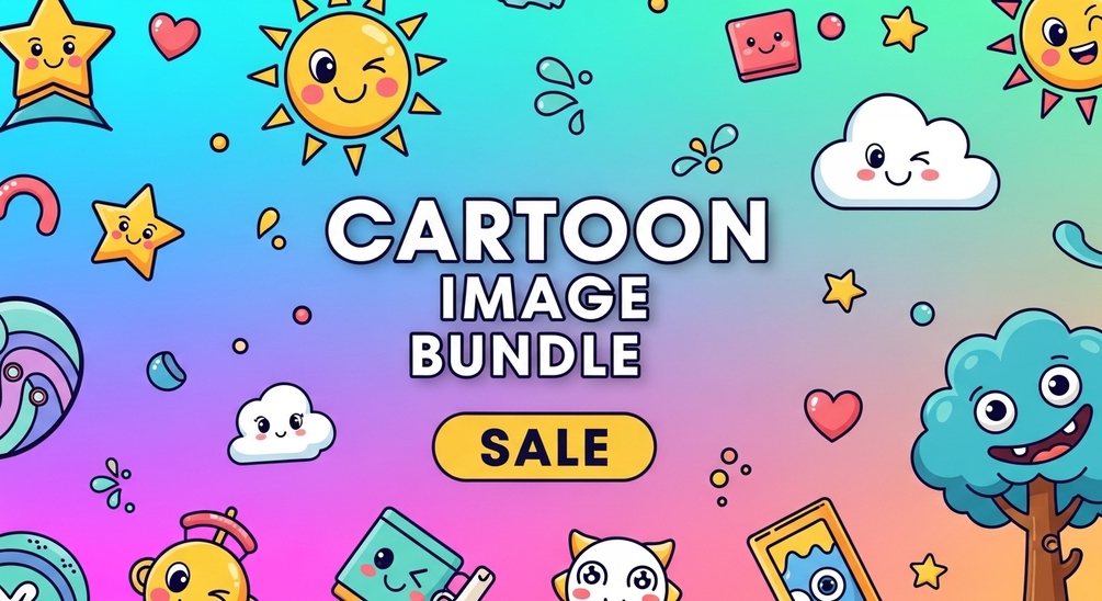 Fun & Colorful Cartoon Image Pack – High-Quality Illustrations for ...
