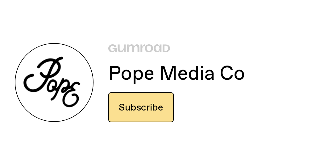 Pope Media Co