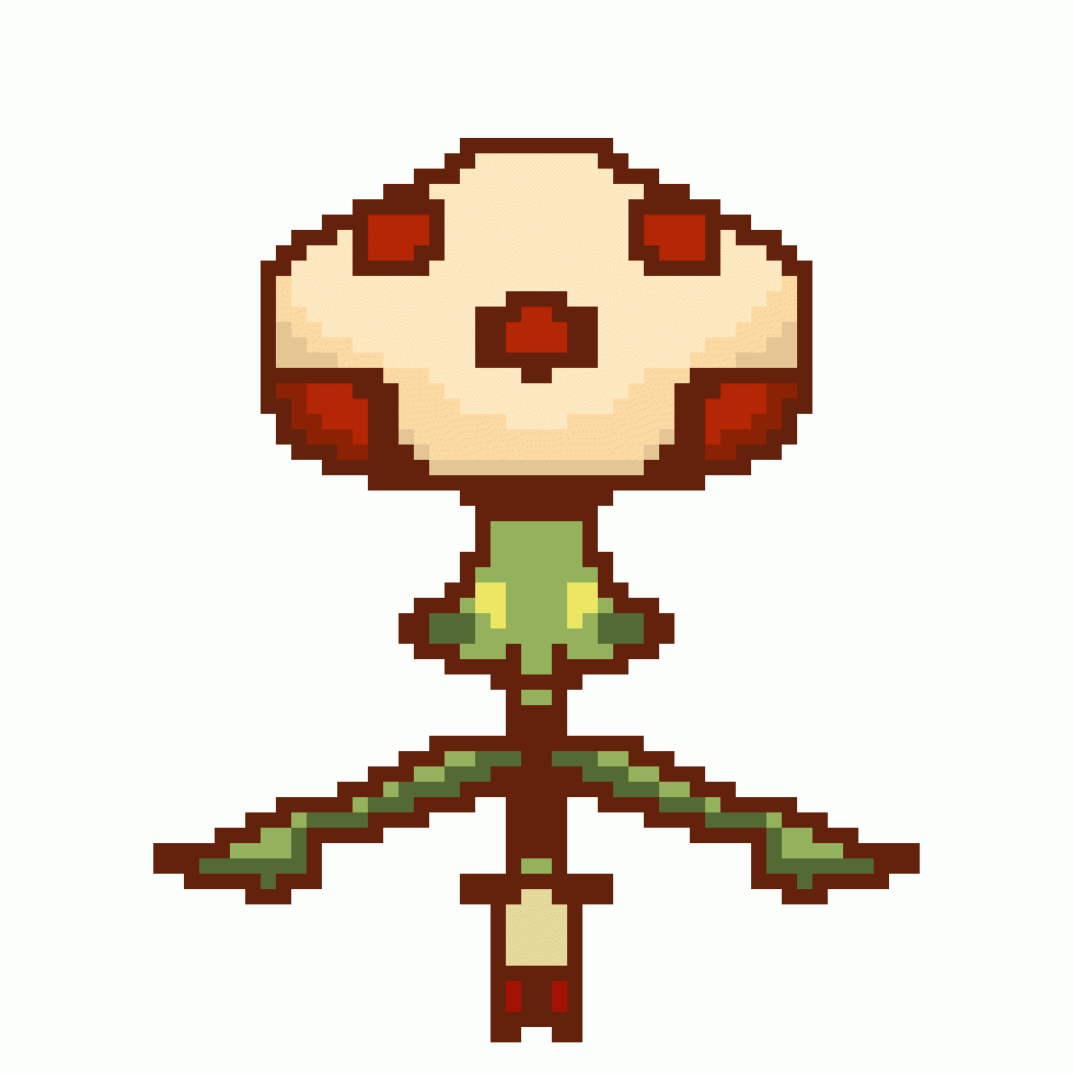 Pixel art asset: frame by frame character animation