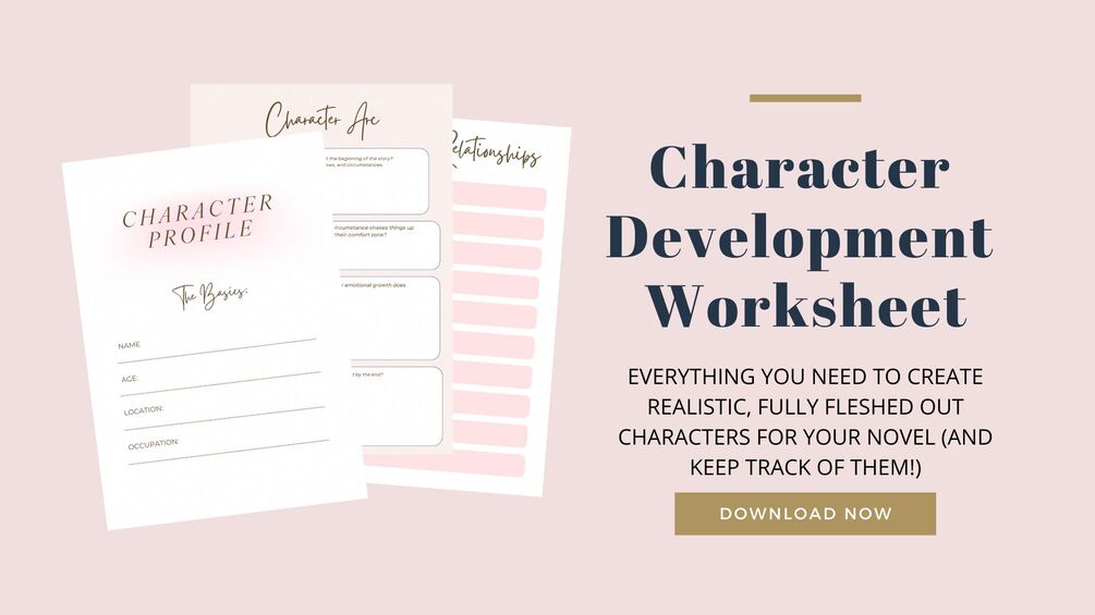 CHARACTER DEVELOPMENT WORKSHEET - Build Romance Characters Easily