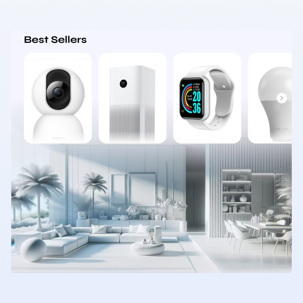 Smart Home Wix Studio Template
