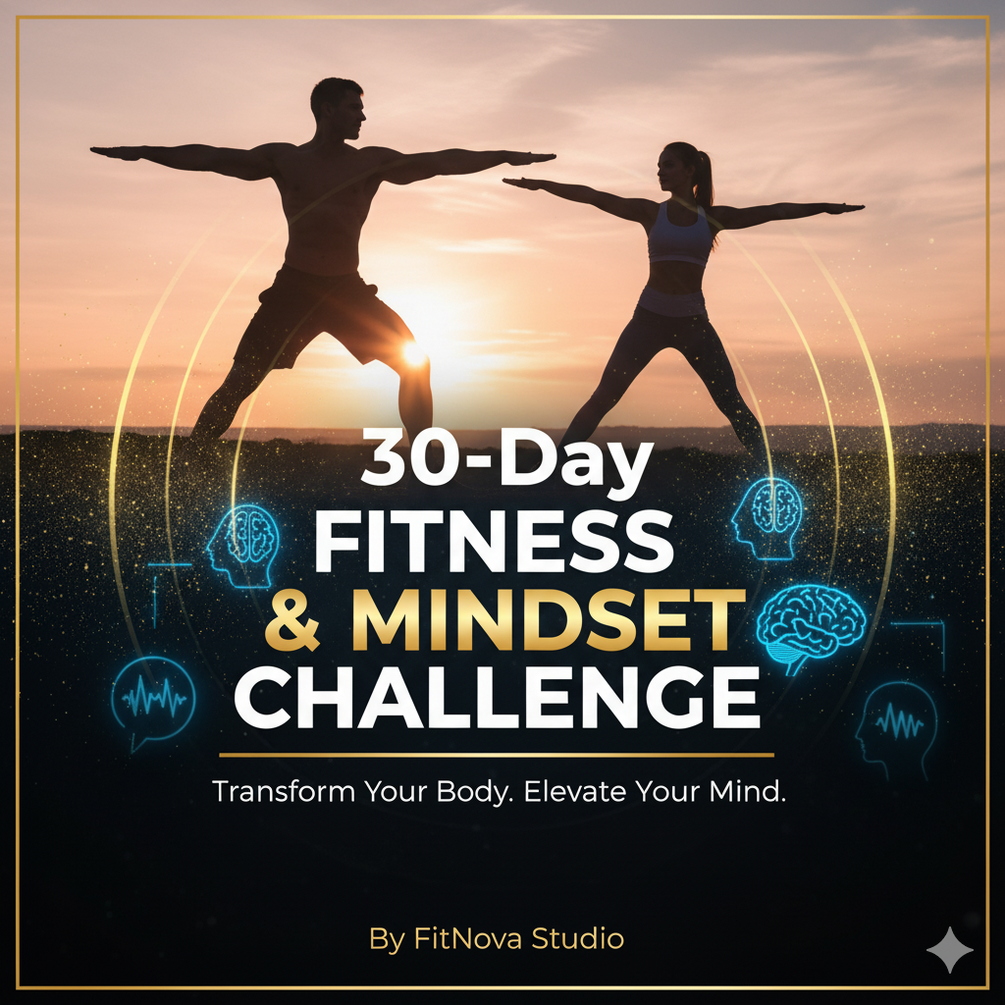 30-Day Fitness & Mindset Challenge | Build Strength, Focus & Discipline
