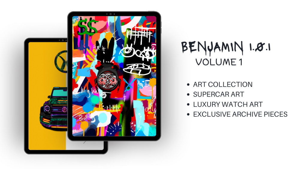Benjamin 101: Exclusive Digital Art Collection by Benjamin Ibanda