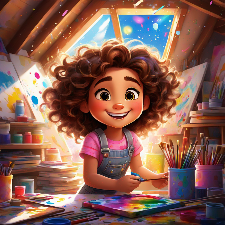 The Magical Paintbrush_ book stoy for kids