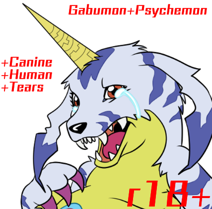 Gabumon/Psychemon [18+]