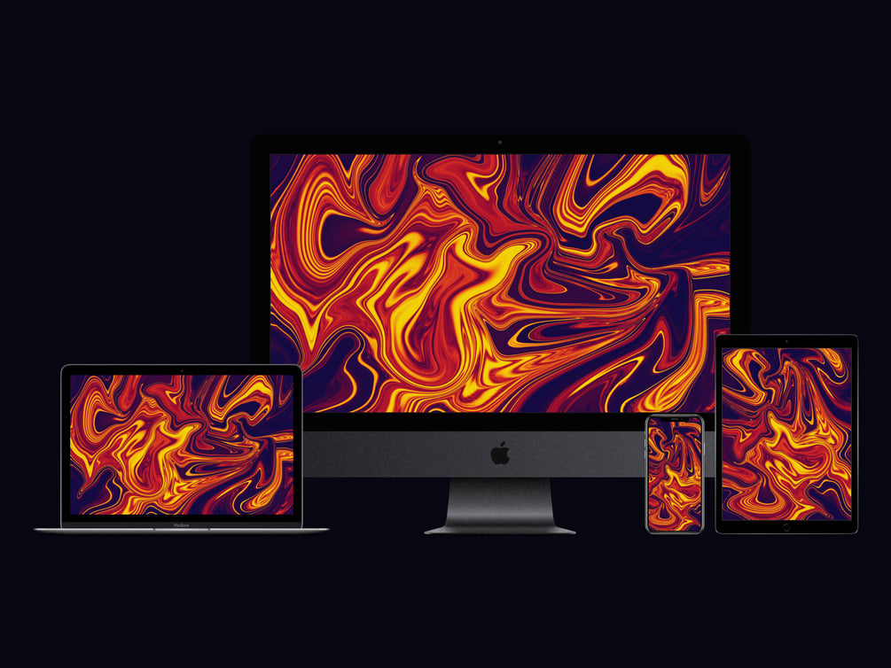 Freebie: Liquid Fire Wallpaper Pack