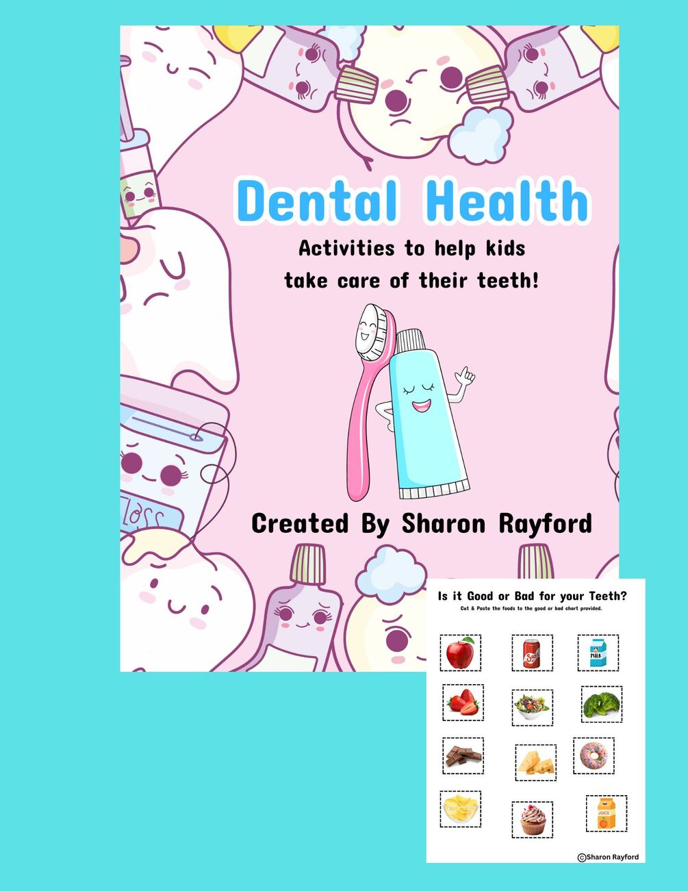 Dental Hygiene Health Activities for Kids