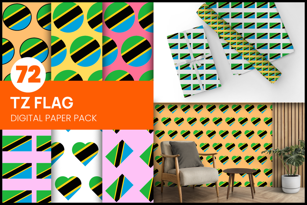TZ Flag Seamless Patterns