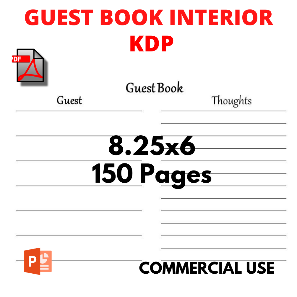 Guest Book - KDP Interior