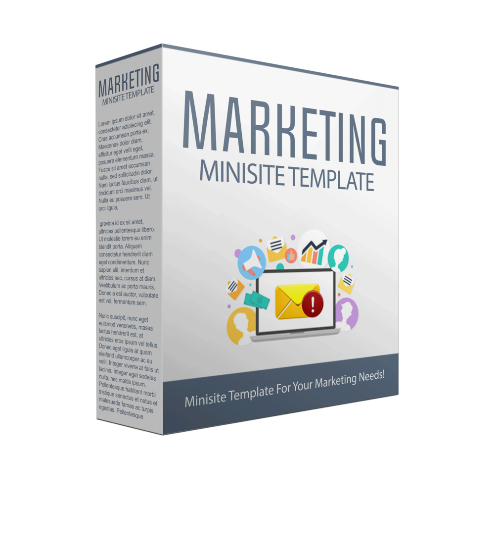 Marketing Template Sito Web Mono pagina Vol.43