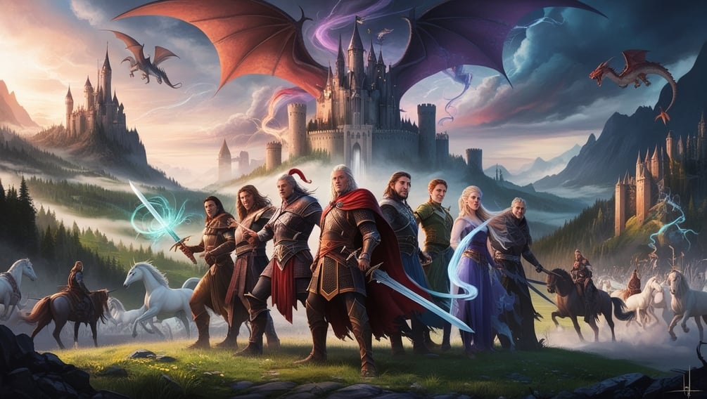 Immerse Yourself in the World of Epic Fantasy 🧝‍♂️🔮 #EpicFantasy # ...