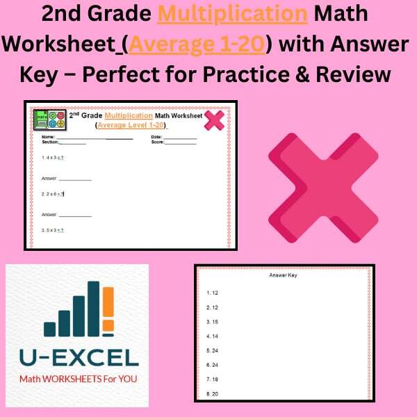 2nd Grade Basic Operations Bundles with answer key - Perfect for Practice & Review