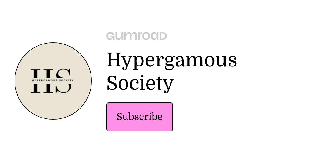 Hypergamous Society
