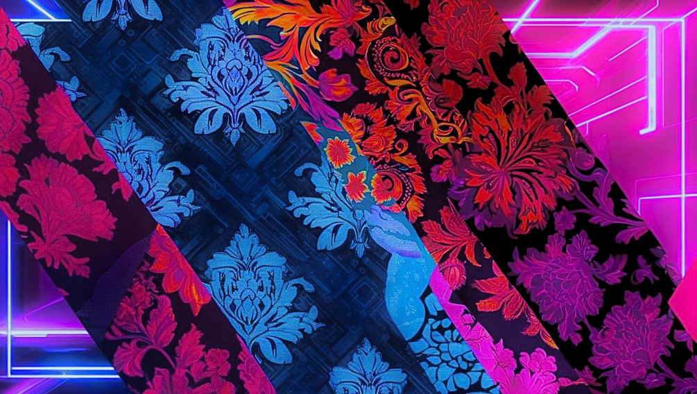 "Vintage cyber Revival Wallpaper"