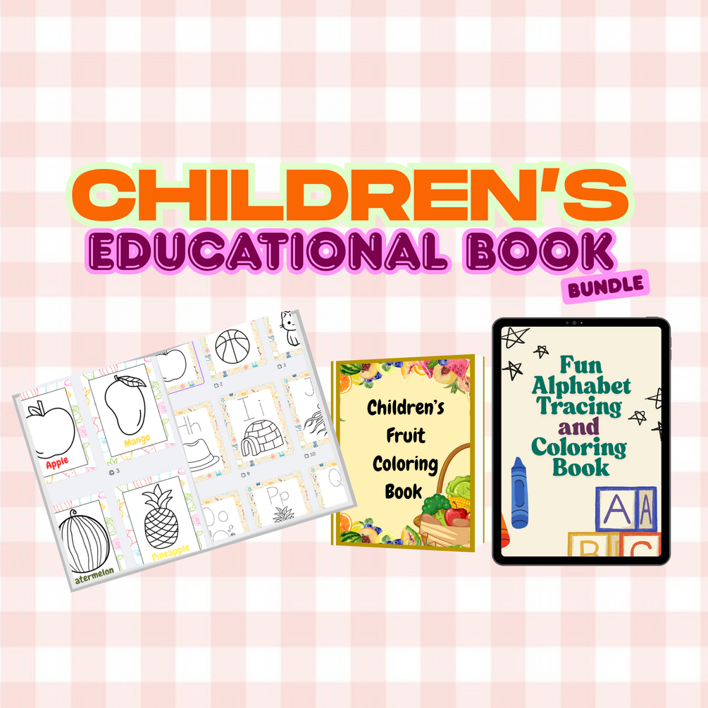CHILDREN'S EDUCATIONAL BOOK BUNDLE