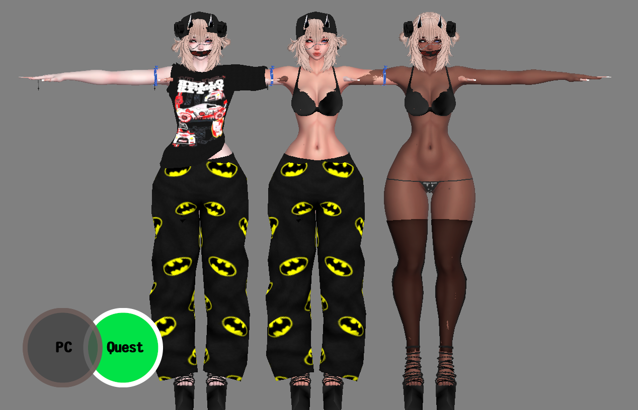 Chanel ( VRCFT , PC , QUEST )