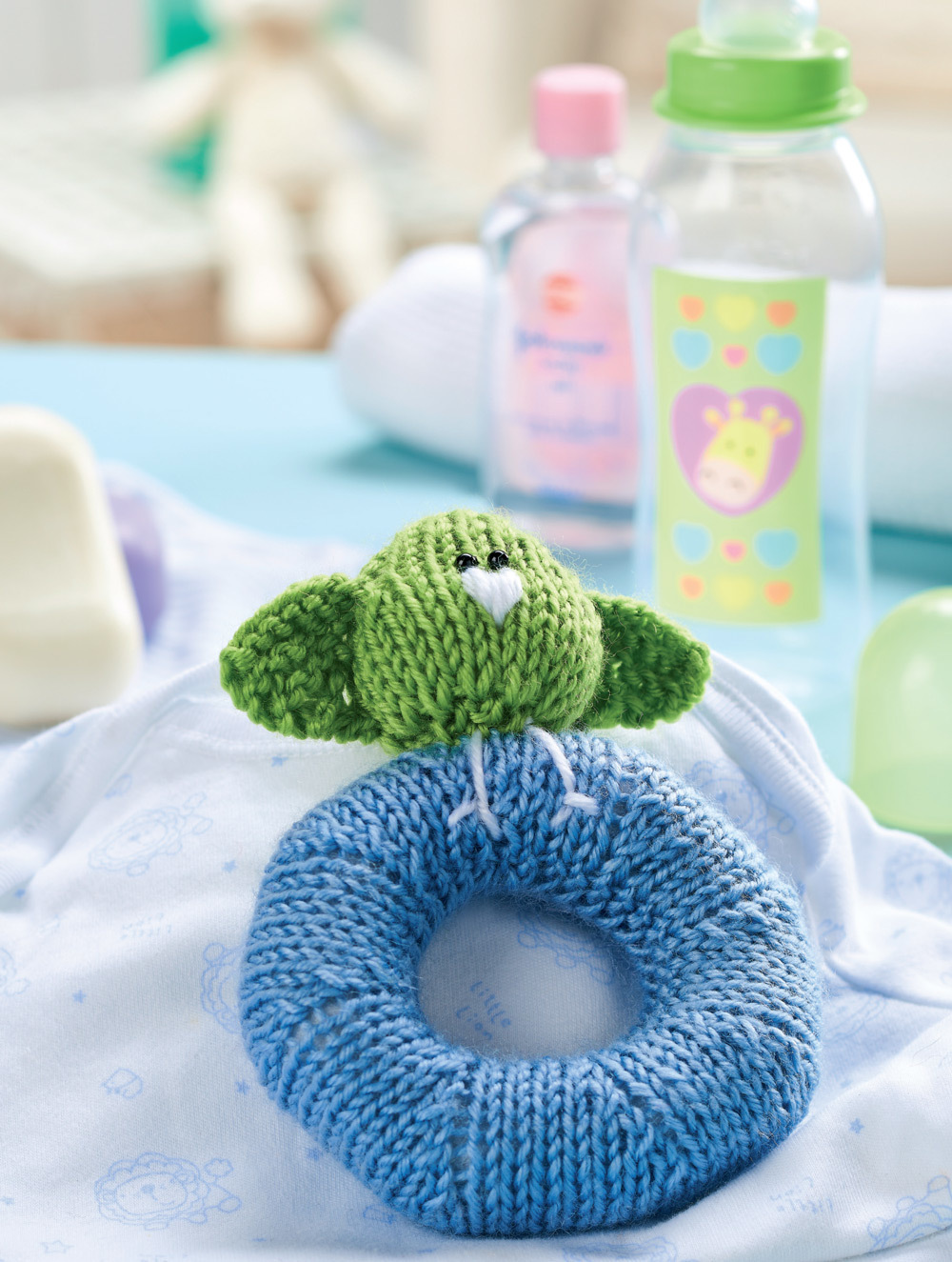 Rattle Ring Knitting Pattern PDF