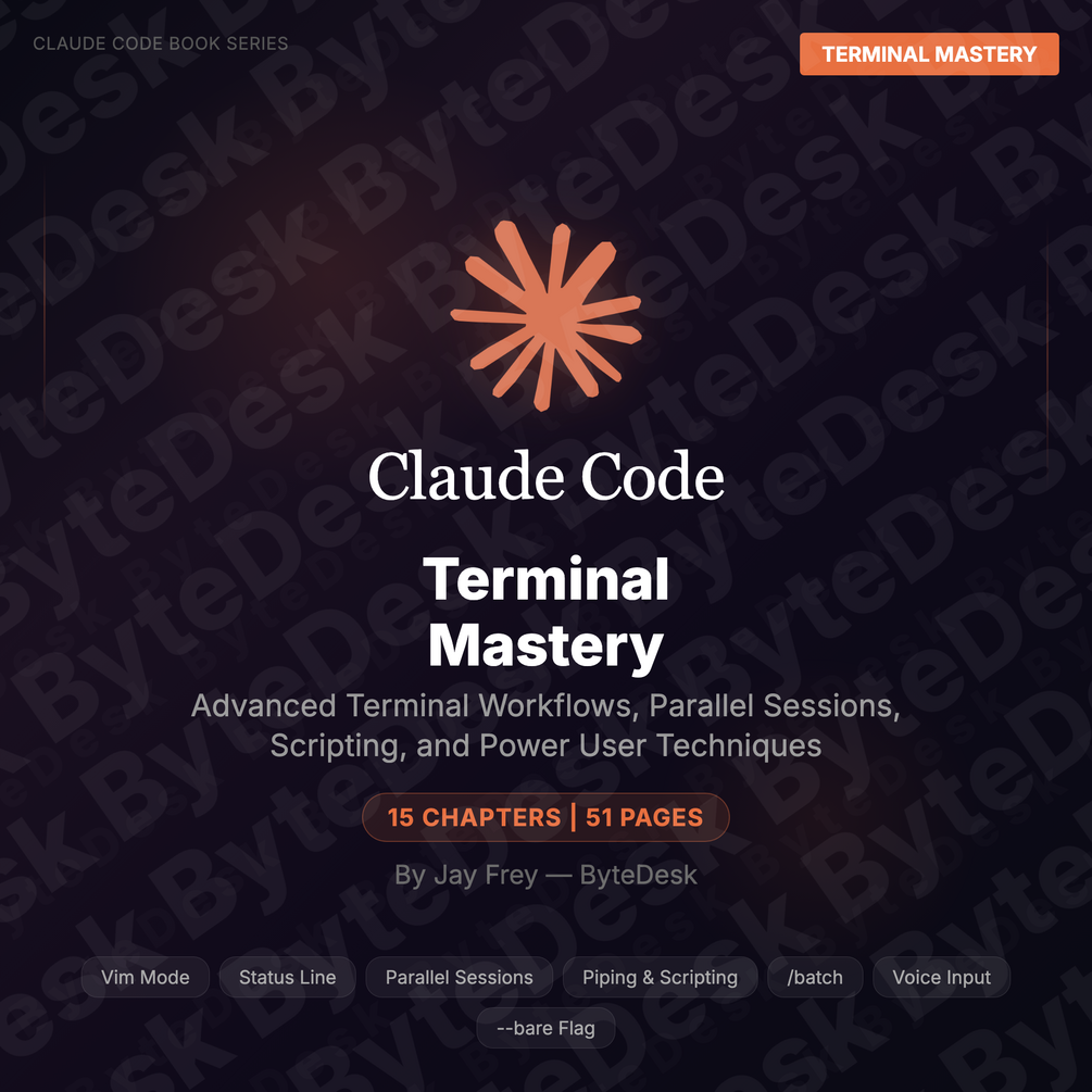 Claude Code Terminal Mastery — 54 Page eBook