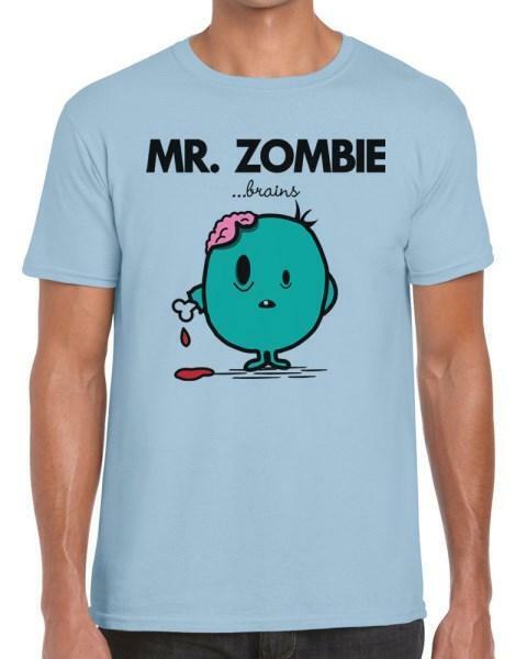 Mr Zombie - Mr Men T-Shirt in 5 Colours