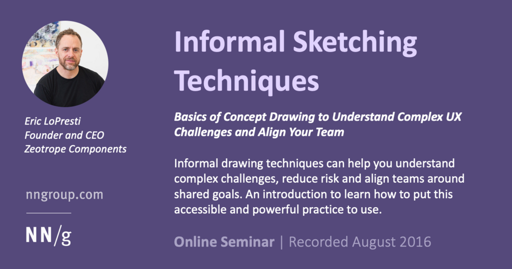 Informal Sketching Techniques