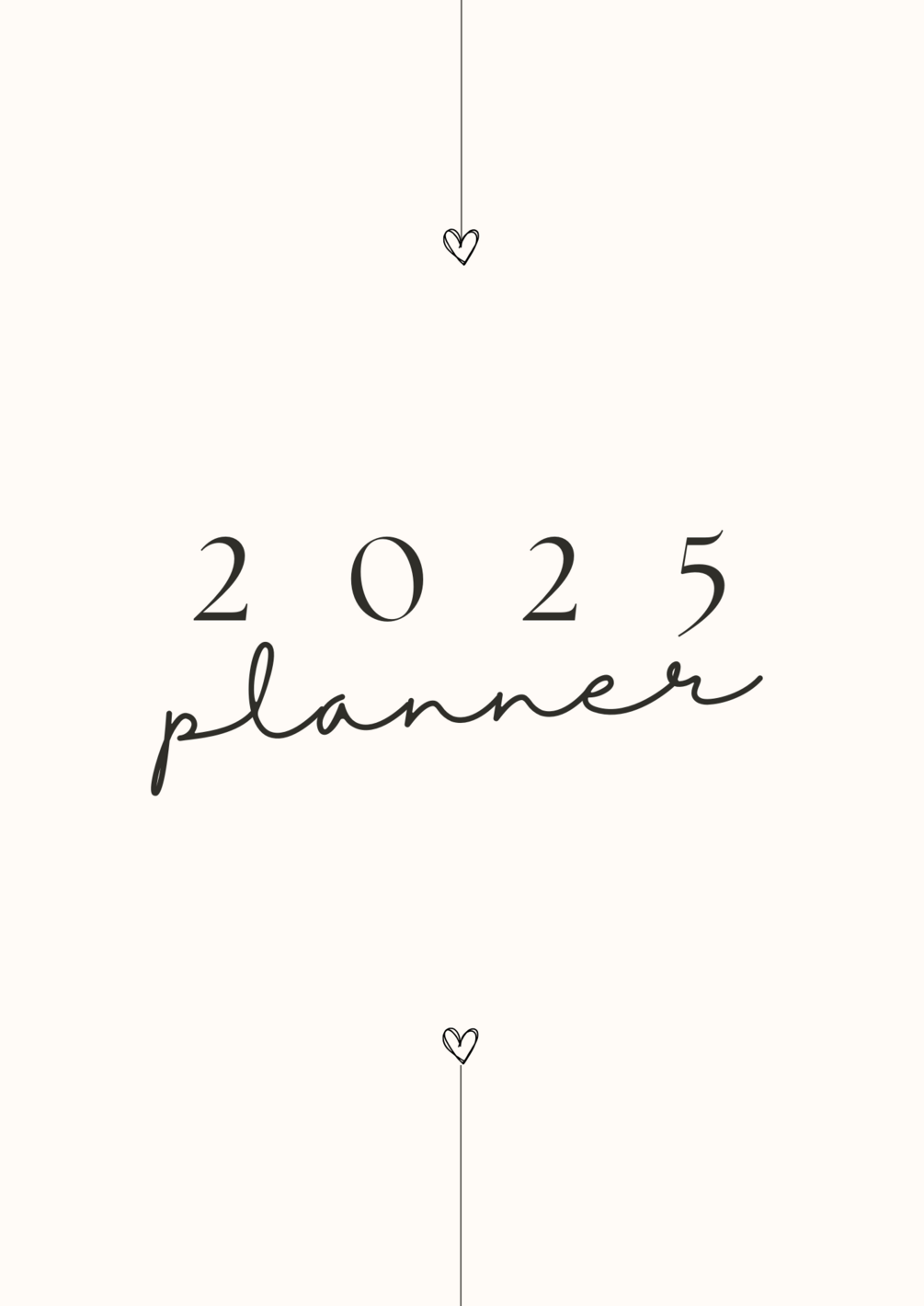 2025 Minimalist Planner Bundle – Weekly, Goals & Gratitude (PDF)