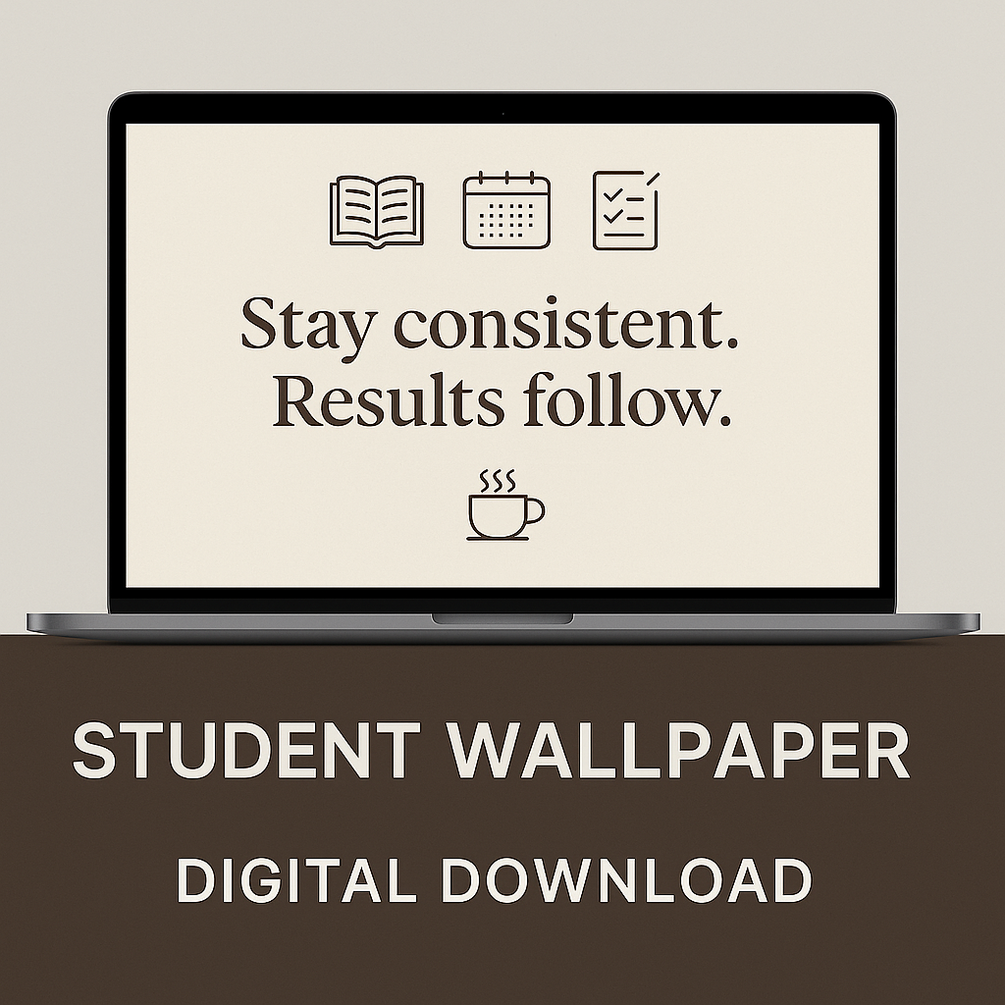 Aesthetic Student Wallpaper (Digital Download)