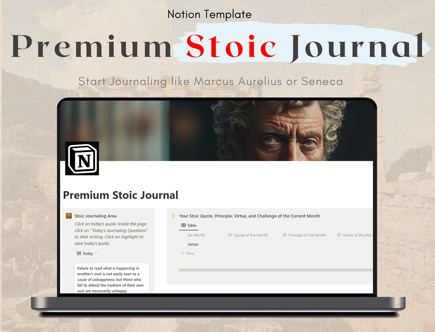Premium Stoic Journaling Template (Free Access Today) - Philipp Stelzel