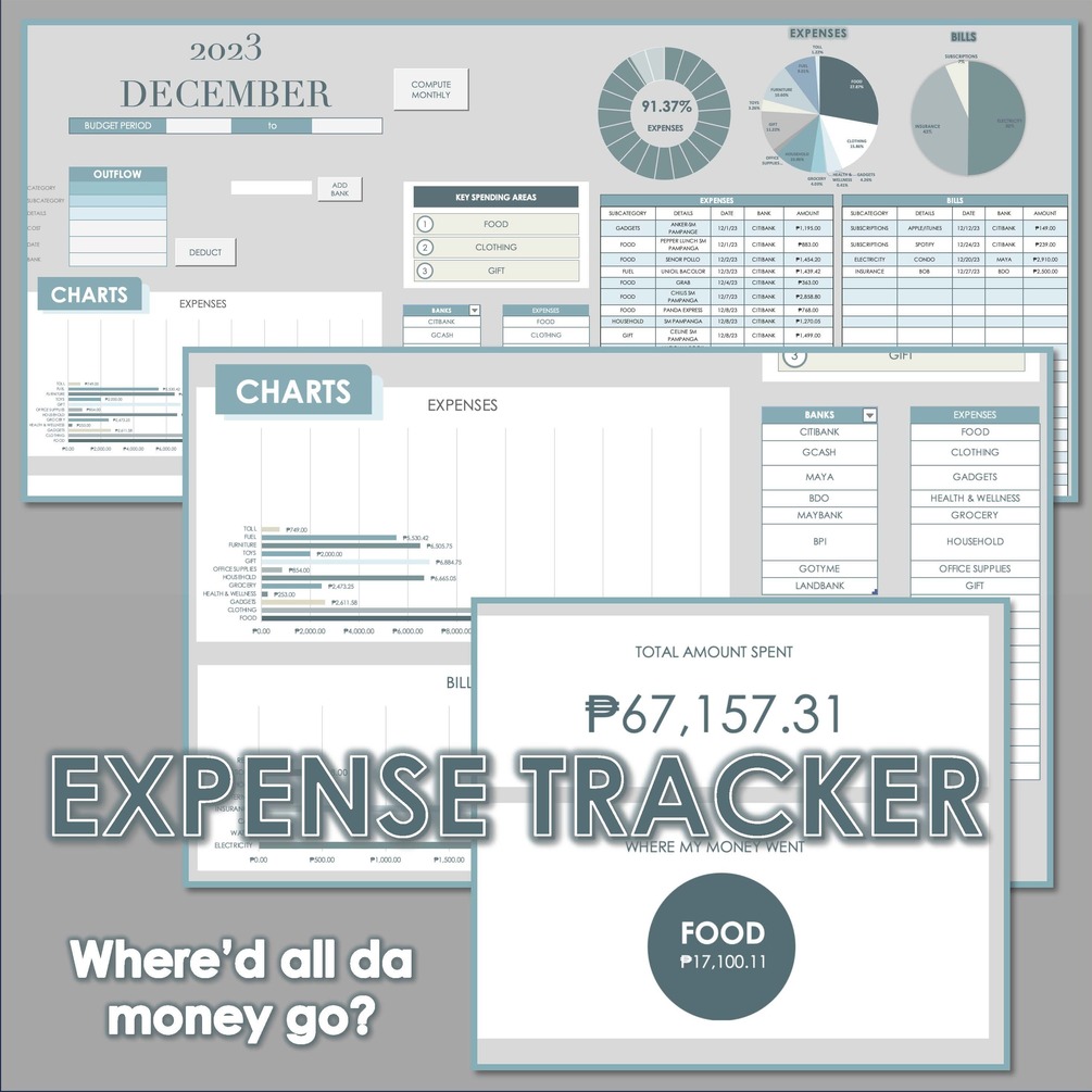 WHERE'D ALL DA MONEY GO? (EXPENSE TRACKER)