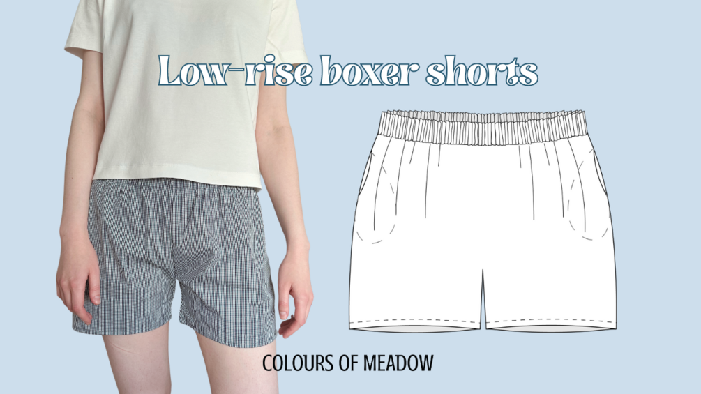 Low-rise scandi boxer shorts