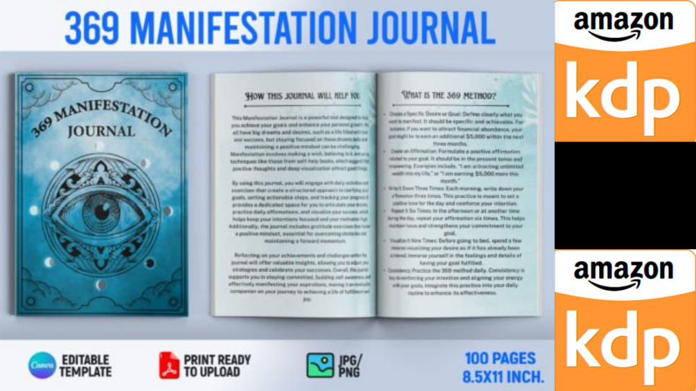 369 Manifestation Journal | KDP Interior