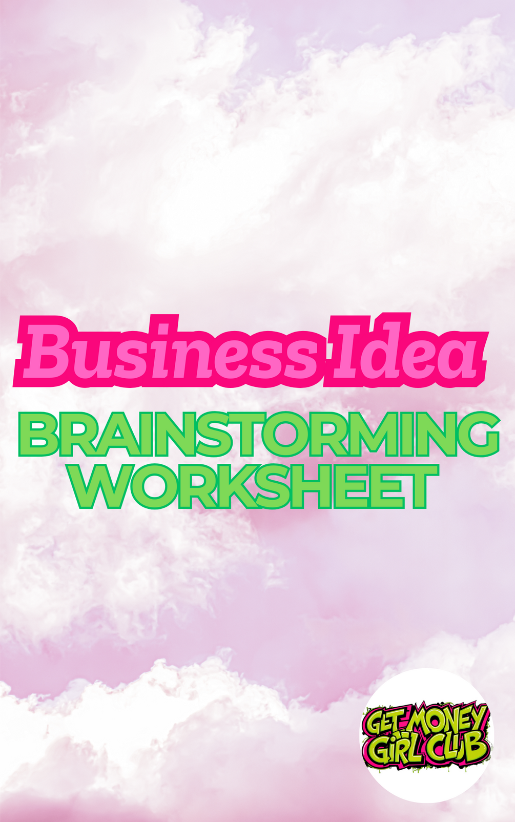 Business Idea Brainstorming Worksheet