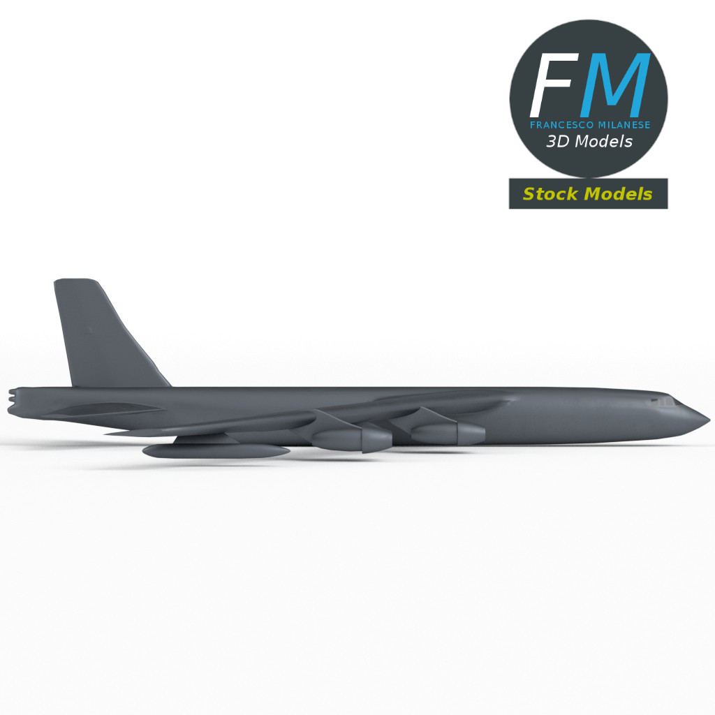 3D MODEL - B-52 Stratofortress