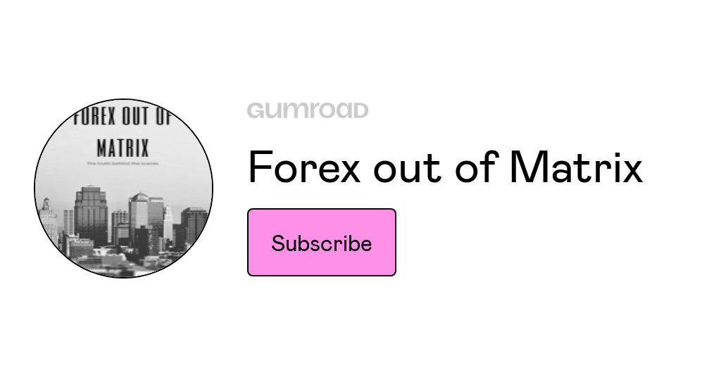 Forex out of Matrix
