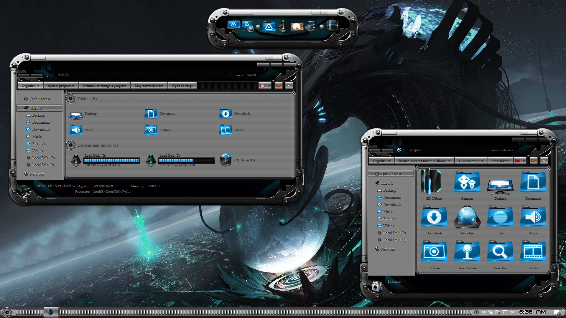 ALIENWARE ALXMORPH Premium Skin Pack - SkinPack Store