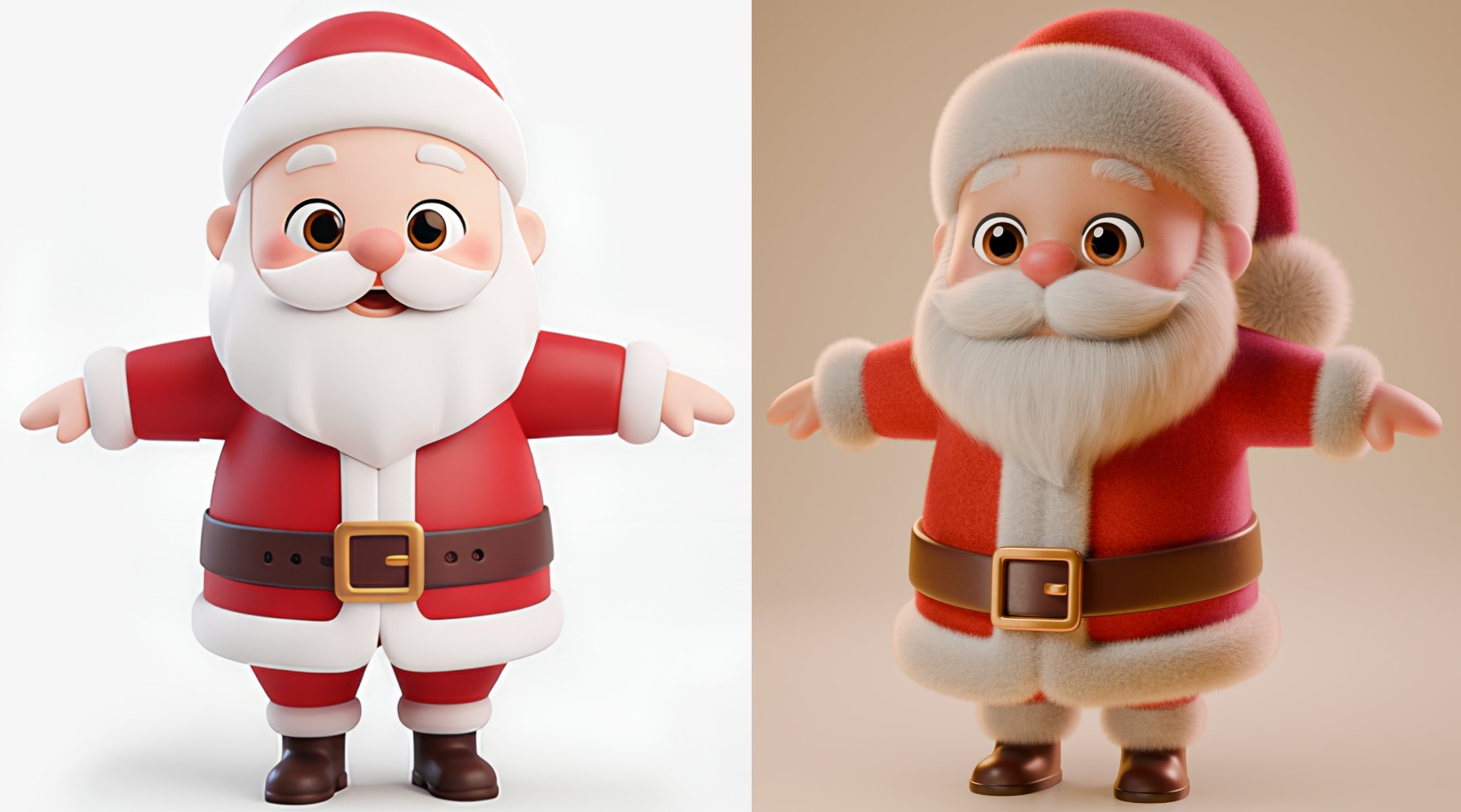 Blender Beginners – Your First 3D Character (Santa Claus)
