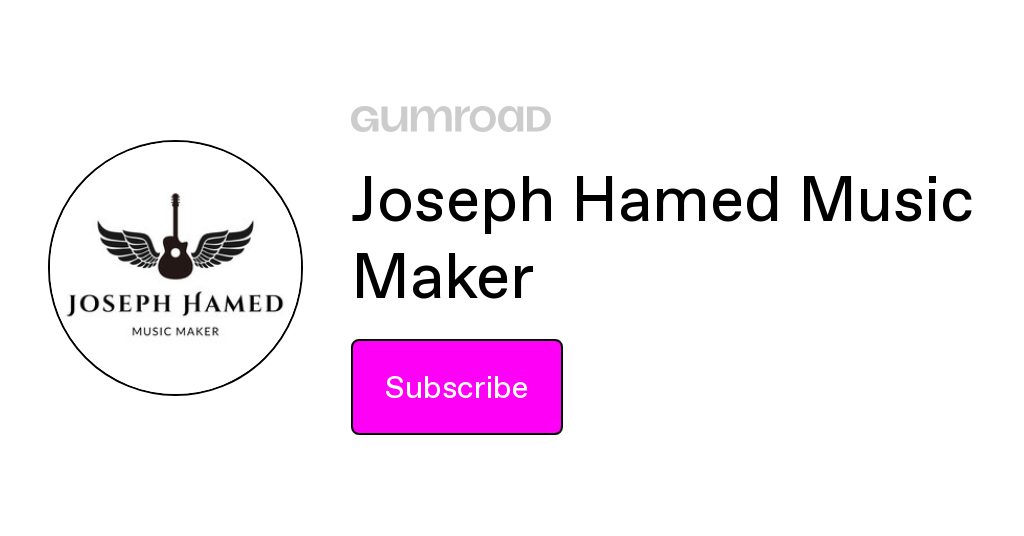Joseph Hamed Music Maker