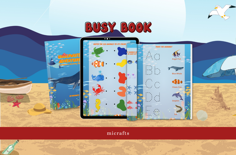 Underwater Adventure- Activity Book for Kids