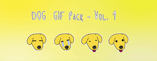DOG GIF Pack Vol.1