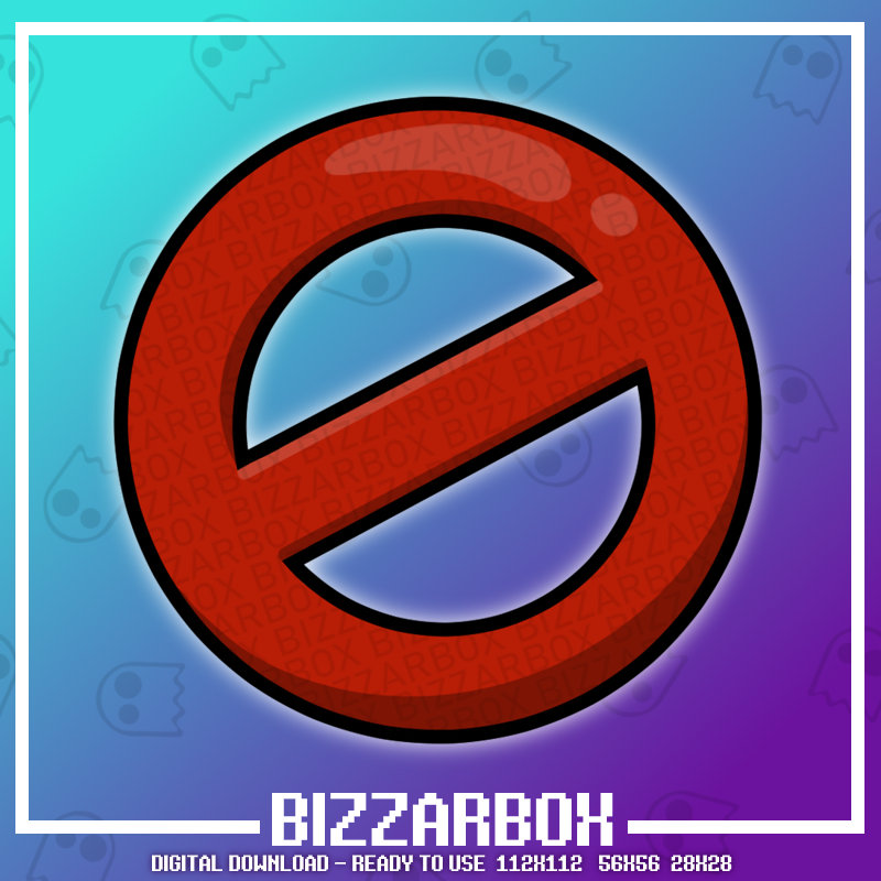 Streamer Emote: Red X