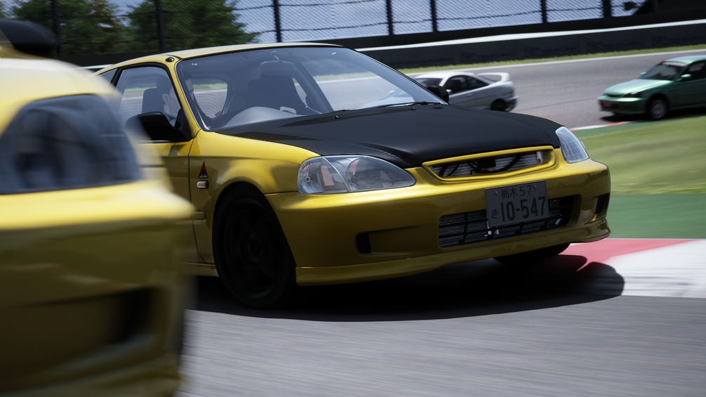 Initial D Todo School Spoon Civic Type R Demo Car (EK9)