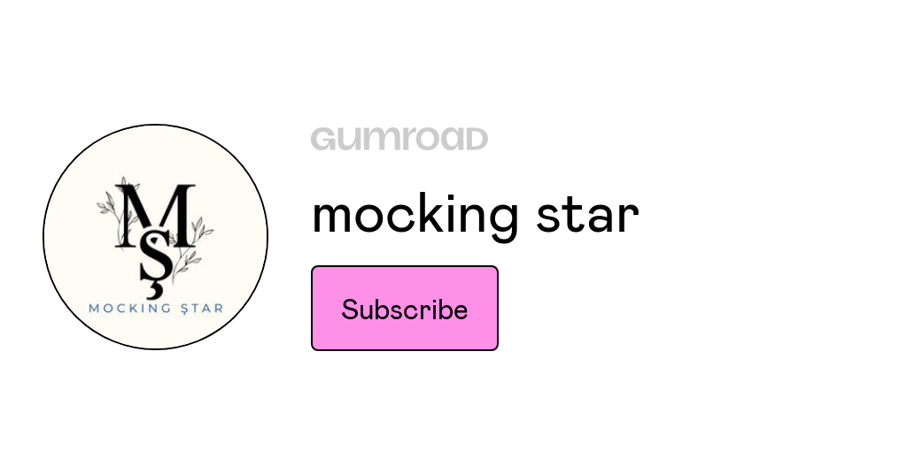 mocking star