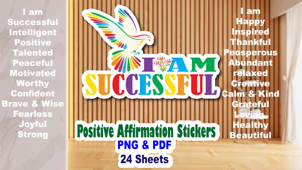 Positive Affirmation Stickers