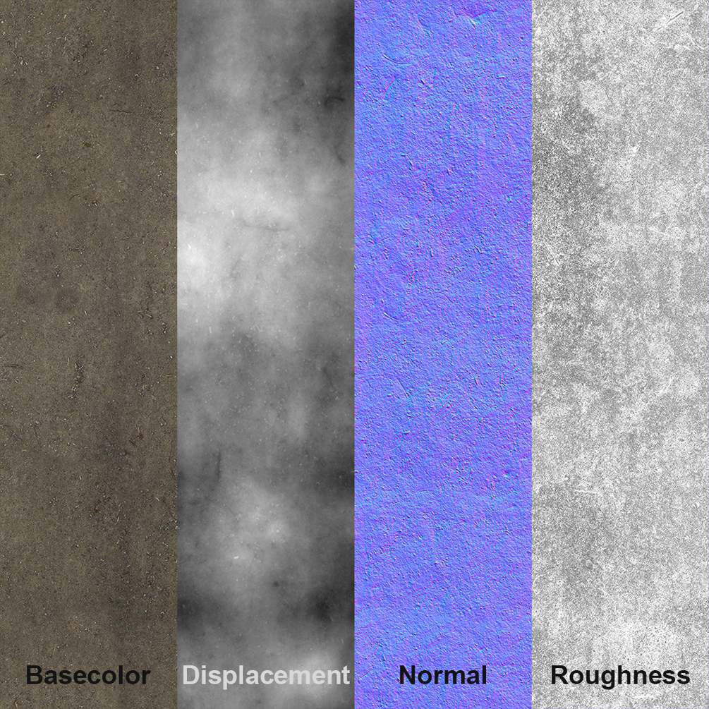 Textures PBR Dirt E