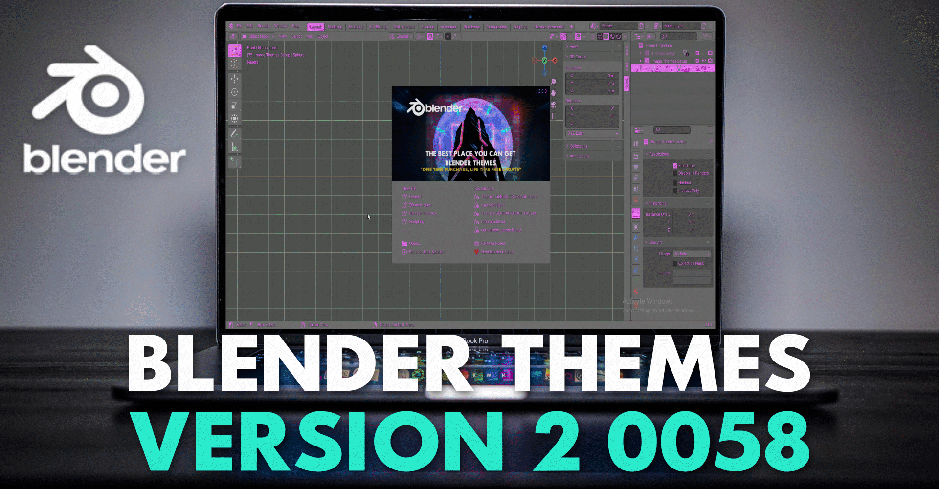 Blender Themes V2 0058